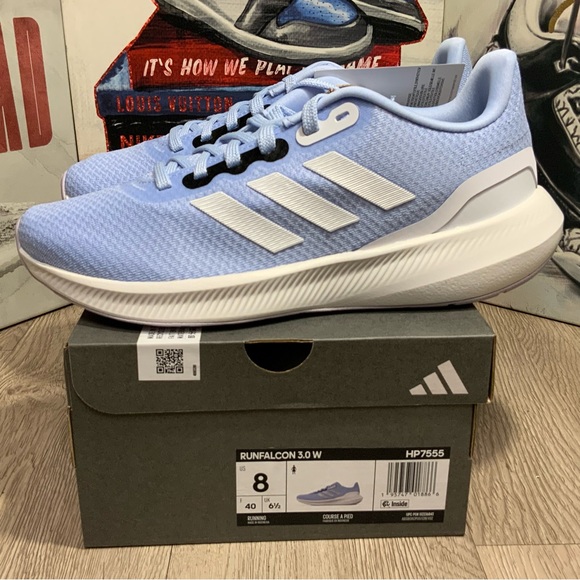 adidas | Shoes | New Adidas Runfalcon 3 Running Shoes Blue Dawn Women ...